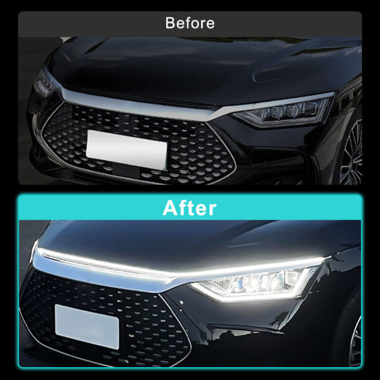 SilverHolder™ Dynamic Car Hood LED Strip – SilverHolder